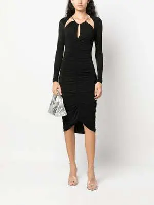 Isabel Marant Étoile Logane Cut-out Midi Dress