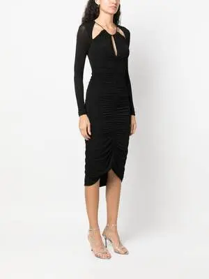 Isabel Marant Étoile Logane Cut-out Midi Dress