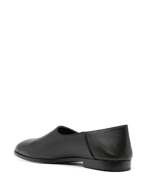 Bally Pointed-toe Leather Loafers