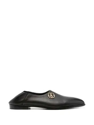 Bally Pointed-toe Leather Loafers
