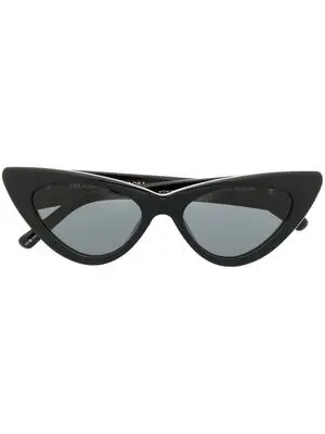 Linda Farrow X The Attico Dora Sunglasses - Black