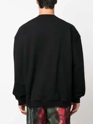 DIESEL® Logo Print Cotton Sweatshirt