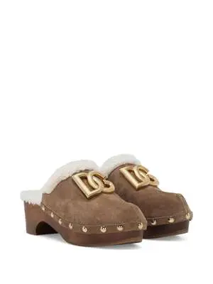 Dolce & Gabbana Logo-plaque Clogs