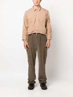 Rhude Sambac Bomber Jacket - Brown
