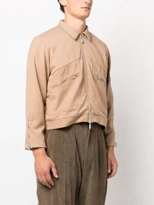 Rhude Sambac Bomber Jacket - Brown