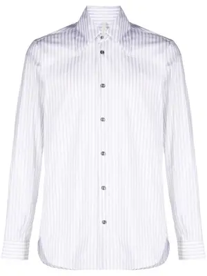 SUNFLOWER Please Striped Cotton Shirt