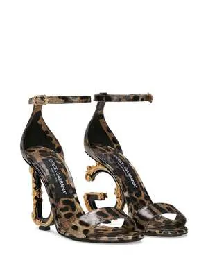 Dolce & Gabbana Baroque Dg-heel Sandals