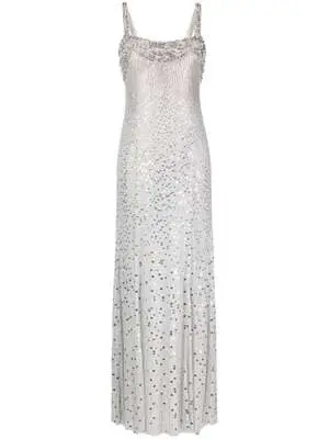 Jenny Packham Calypso Crystal-embellished Gown
