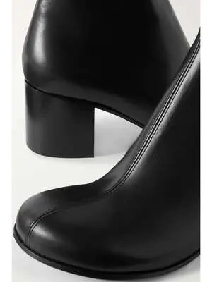 Loewe Terra Leather Ankle Boots
