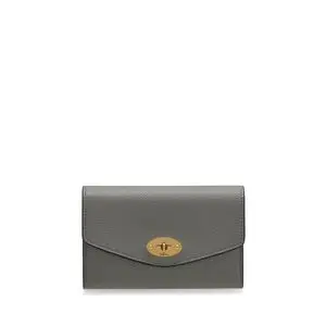 Mulberry Medium Darley Wallet Charcoal