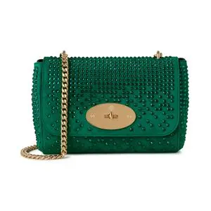 Mulberry Mulberry Lily Evening Bag Malachite