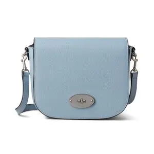 Mulberry Mulberry Small Darley Satchel Poplin Blue