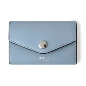 Mulberry Folded Multi-card Wallet Poplin Blue