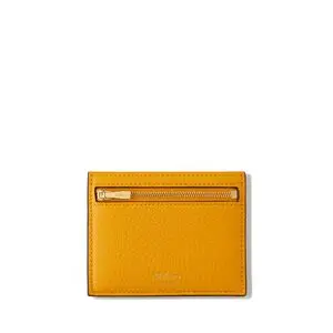 Mulberry Zipped Credit Card Slip Double Yellow