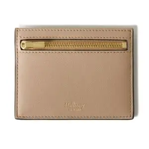Mulberry Zipped Credit Card Slip Maple