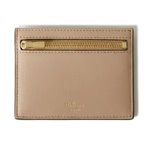Mulberry Zipped Credit Card Slip Maple