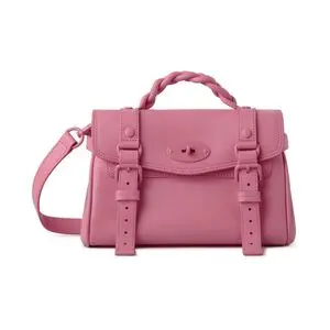 Mulberry Mulberry Mini Alexa Satchel Bag Geranium Pink