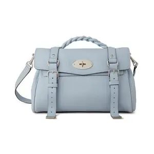 Mulberry Mulberry Alexa Satchel Poplin Blue