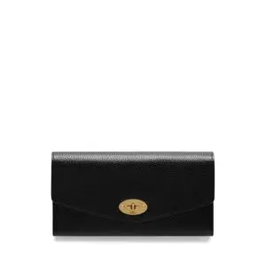 Mulberry Darley Wallet - Black Small Classic Grain