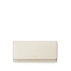 Mulberry Continental Wallet - Chalk Small Classic Grain