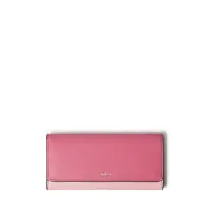 Mulberry Continental Wallet Geranium Pink-powder