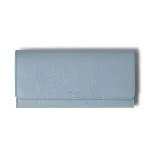 Mulberry Continental Wallet Poplin Blue