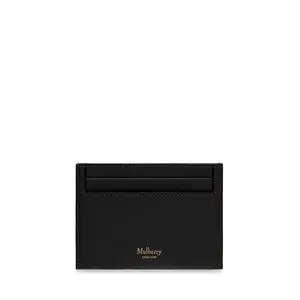 Mulberry Credit Card Slip - Black Small Classic Grain