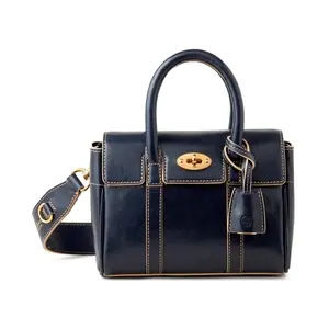 Mulberry Mini Bayswater Dark Navy