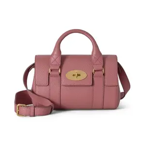 Mulberry Mini Bayswater - Pink Scrumpy Small Classic Grain