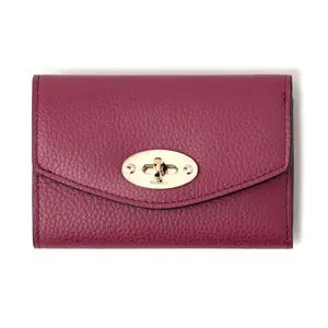 Mulberry Darley Folded Multi-card Wallet Wild Berry