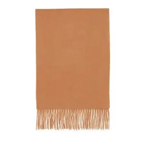Mulberry Cashmere Scarf Dark Camel