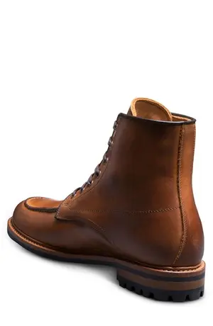 Allen Edmonds Carter Moc Toe Boots In Pecan - 60% Off 