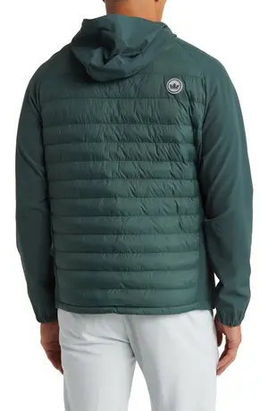 Peter Millar All Course Quilted Half Zip Anorak