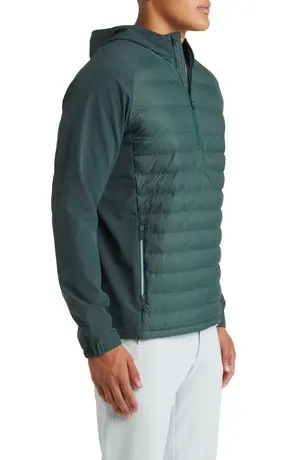 Peter Millar All Course Quilted Half Zip Anorak