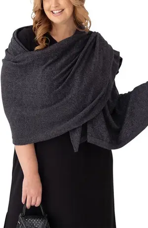 ZESTT ORGANICS The Dreamsoft Travel Scarf Graphite