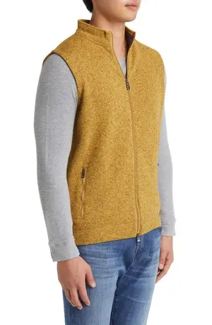 Peter Millar Crown Sweater Fleece Zip-up Vest