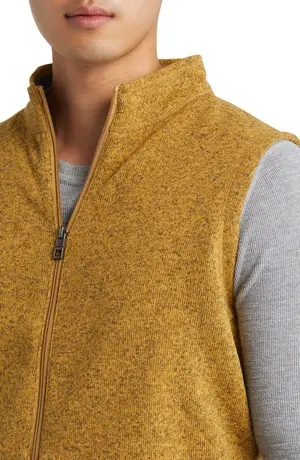 Peter Millar Crown Sweater Fleece Zip-up Vest