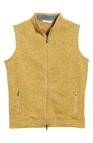 Peter Millar Crown Sweater Fleece Zip-up Vest