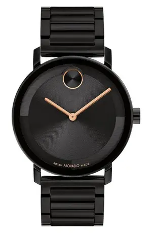 Movado Bold Evolution 2.0 Bracelet Watch - Black Dial