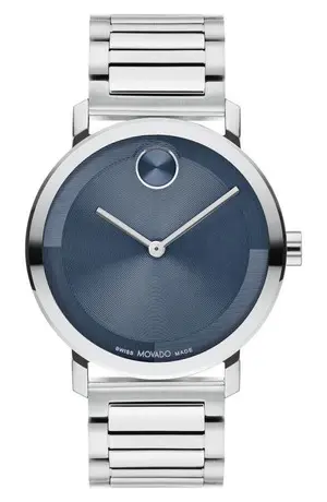 Movado Bold Evolution 2.0 Bracelet Watch - Blue Dial