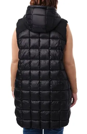 Bernardo Long Quilted Vest