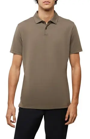 CUTS Coz Split Hem Polo - Shadow Green