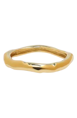 Alexis Bittar Molten Bangle Bracelet - Gold