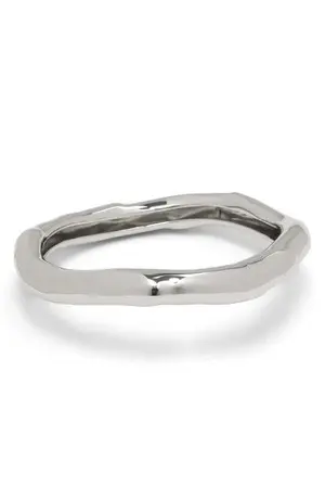 Alexis Bittar Molten Bangle Bracelet - Silver