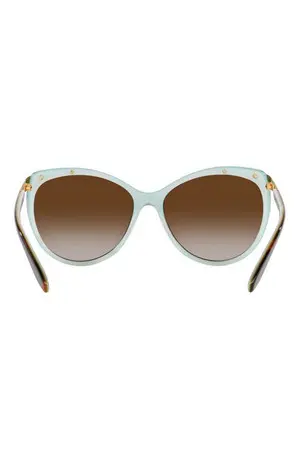 Ralph Lauren 59mm Gradient Cat Eye Sunglasses