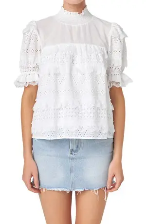 English Factory Lace Blouses