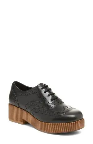 Women's Platform Oxford Shoes