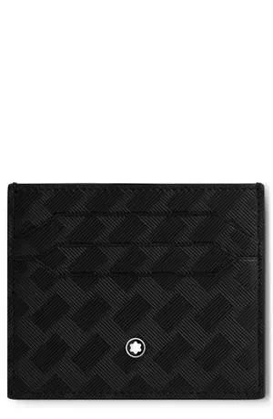 Montblanc Extreme 3.0 Leather Card Case - Black