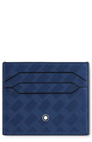 Montblanc Extreme 3.0 Leather Card Case Blue