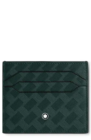 Montblanc Extreme 3.0 Leather Card Case British Green